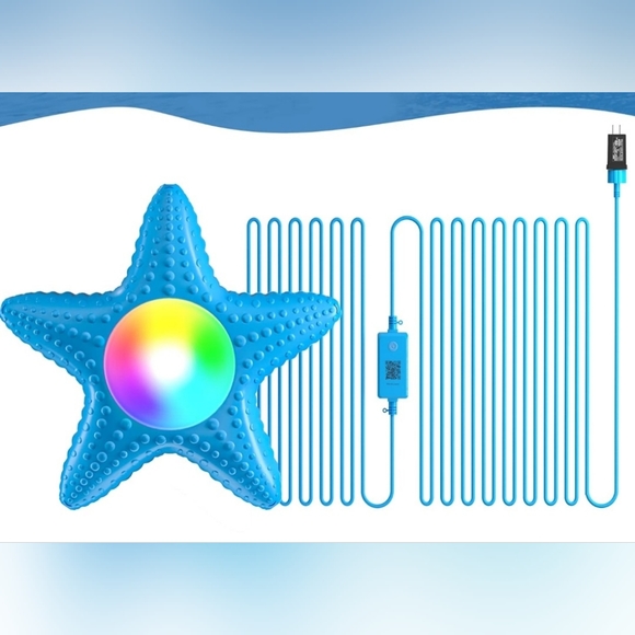 Party Supplies | Starfish Led Pool Light With App Control | Poshmark